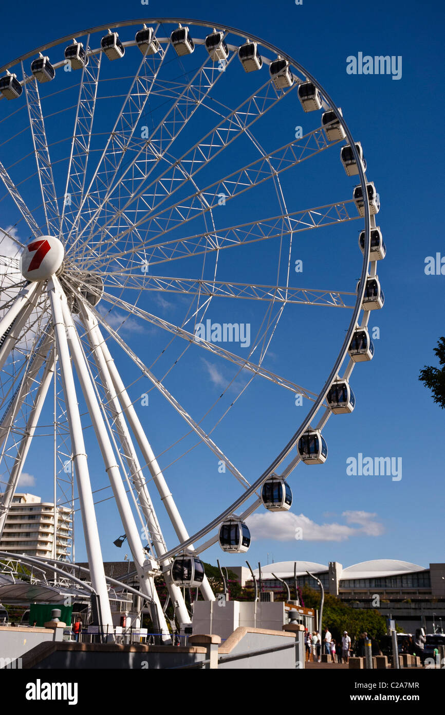 The Wheel of Brisbane - Southbank Parklands, Brisbane Stock Photo - Alamy