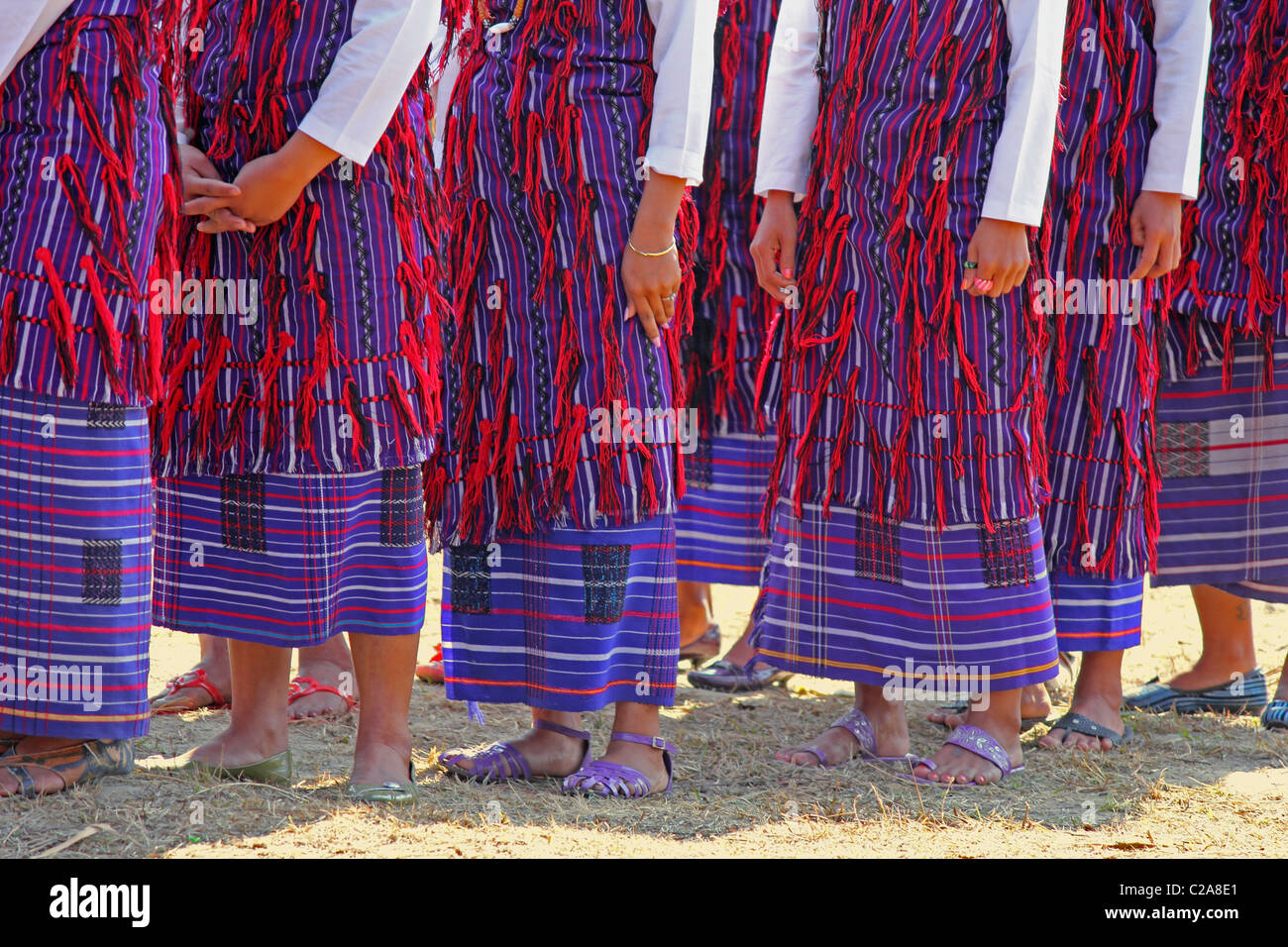 Tangsa Girls, Pangwa Tribes at Namdapha Eco Cultural Festival, Miao ...