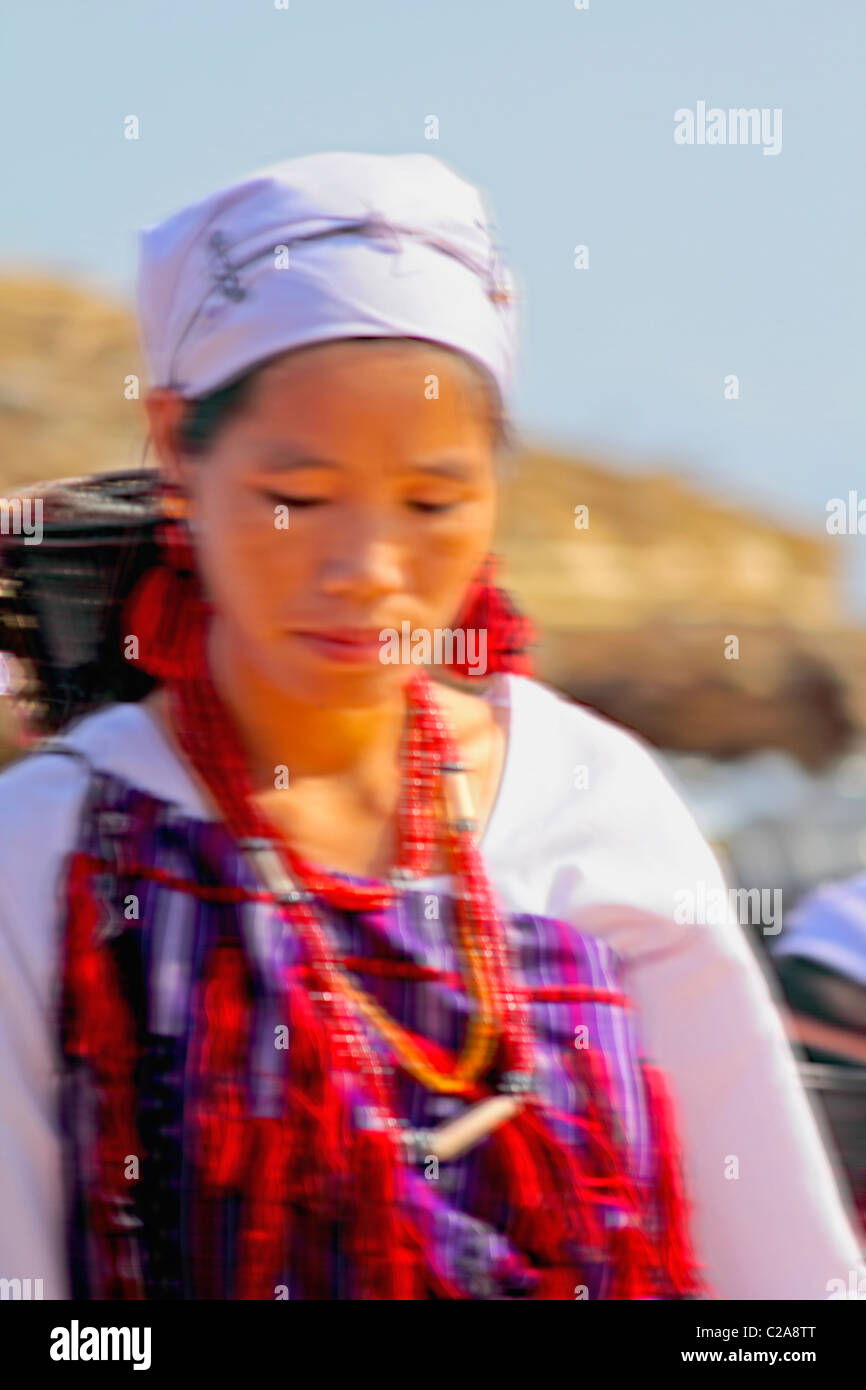 Tangsa Girl, Pangwa Tribes at Namdapha Eco Cultural Festival, Miao ...