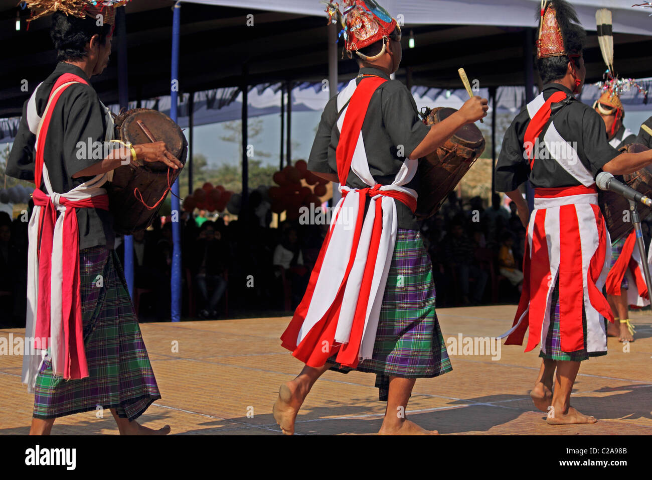 Tangsa, Lungchang Tribes performing dance at Namdapha Eco Cultural ...