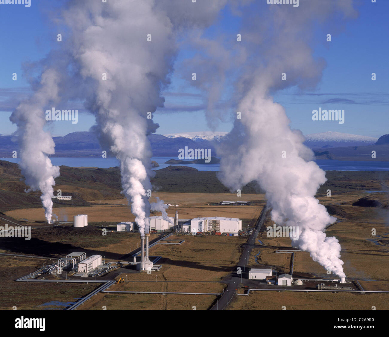 Nesjavellir Geothermal Power Plants, Iceland Stock Photo - Alamy