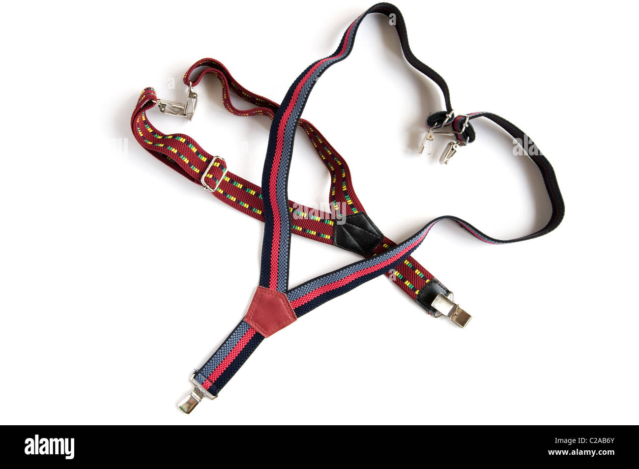 Suit and suspenders Cut Out Stock Images & Pictures - Alamy