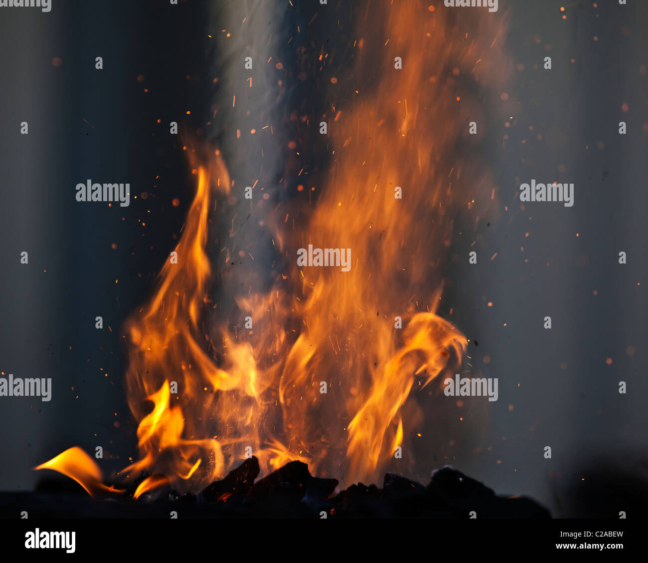 Iceland festival fire hi-res stock photography and images - Alamy