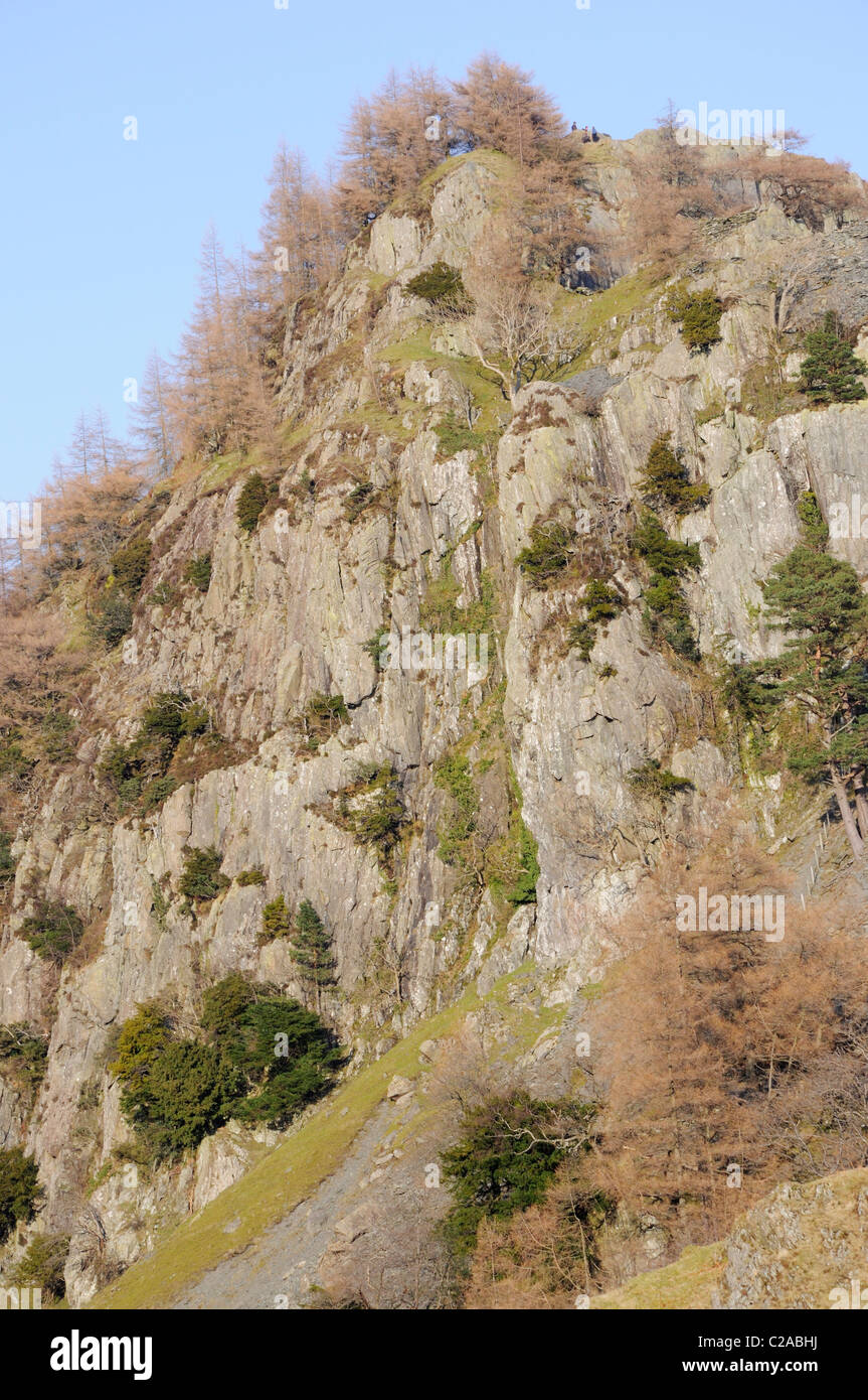 Castle crag borrowdale lake district hi-res stock photography and ...