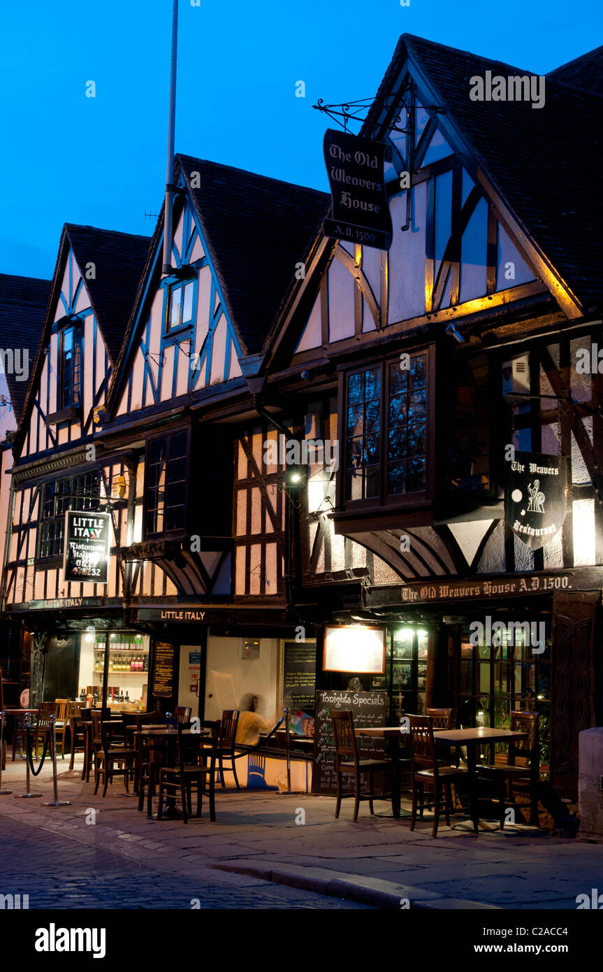 Old Weavers Canterbury Kent England High Resolution Stock Photography ...