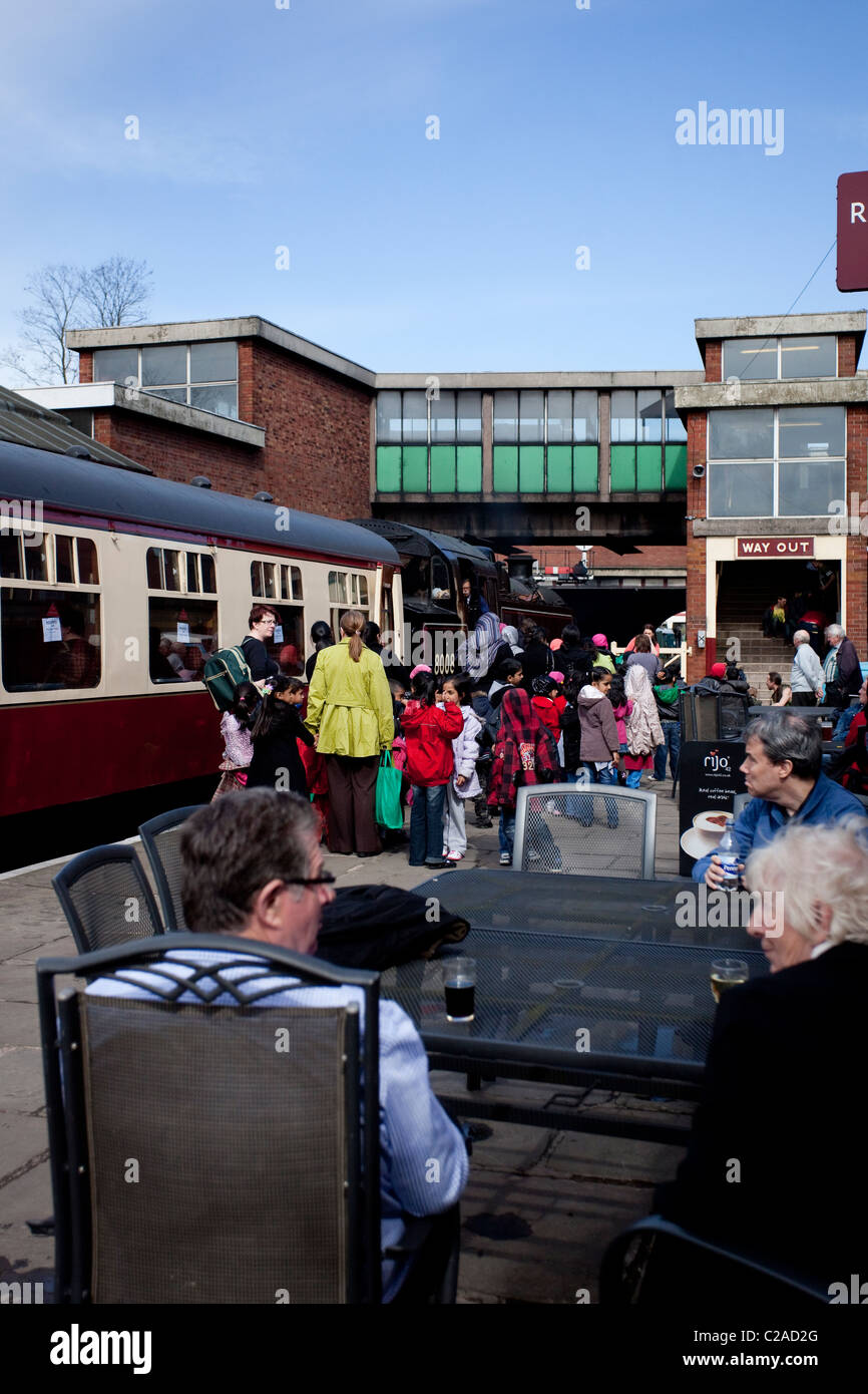 British Rail Standard Class 4 tank engine, No 80080 on the East Lancs ...