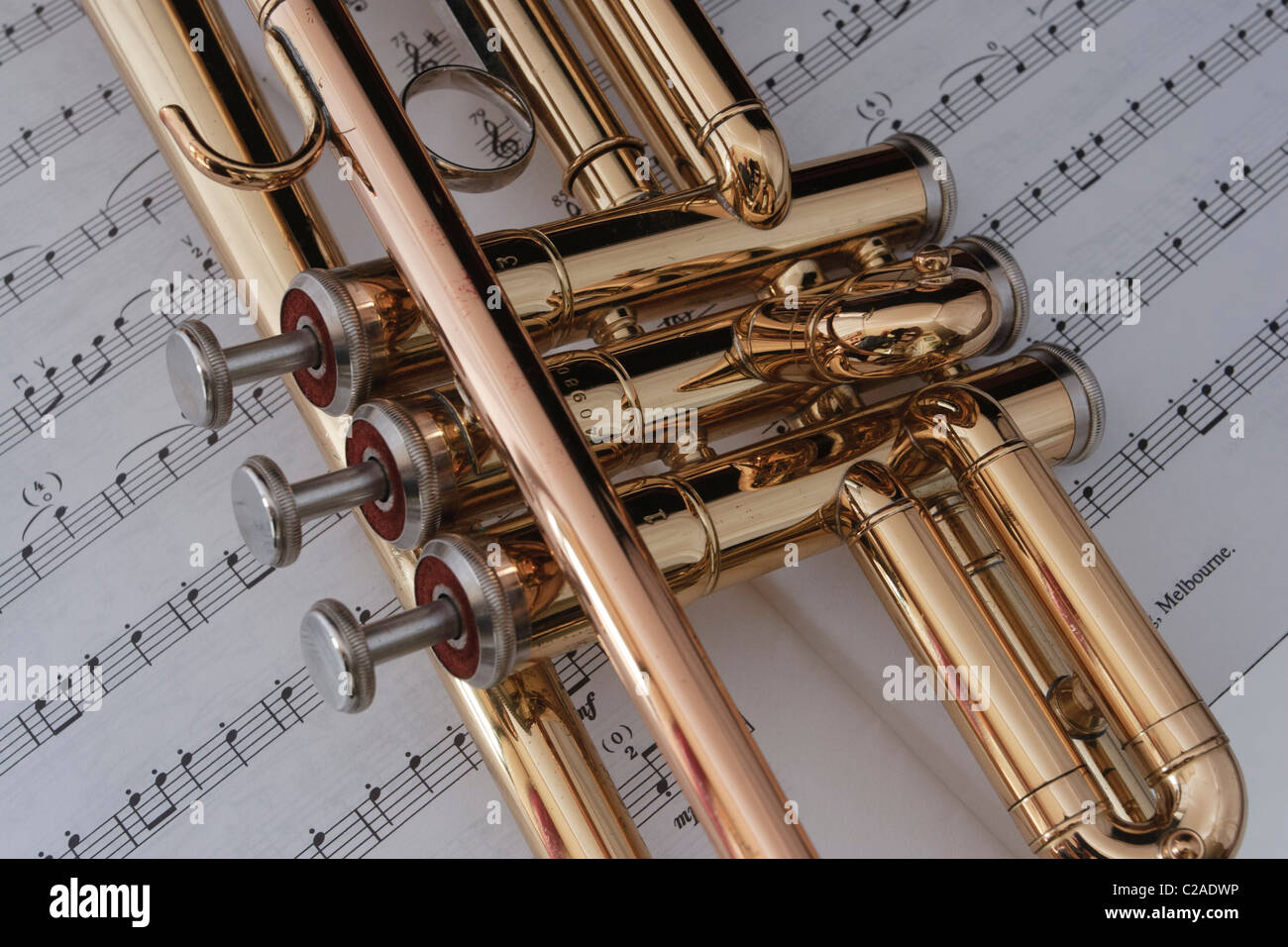 Trumpet valve hi-res stock photography and images - Alamy