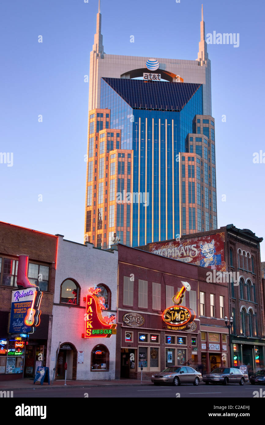 Att building nashville hi-res stock photography and images - Alamy
