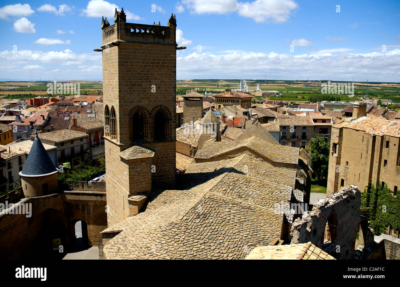 Palace of the Kings of Navarre,Olite,Navarre,Spain Stock Photo - Alamy