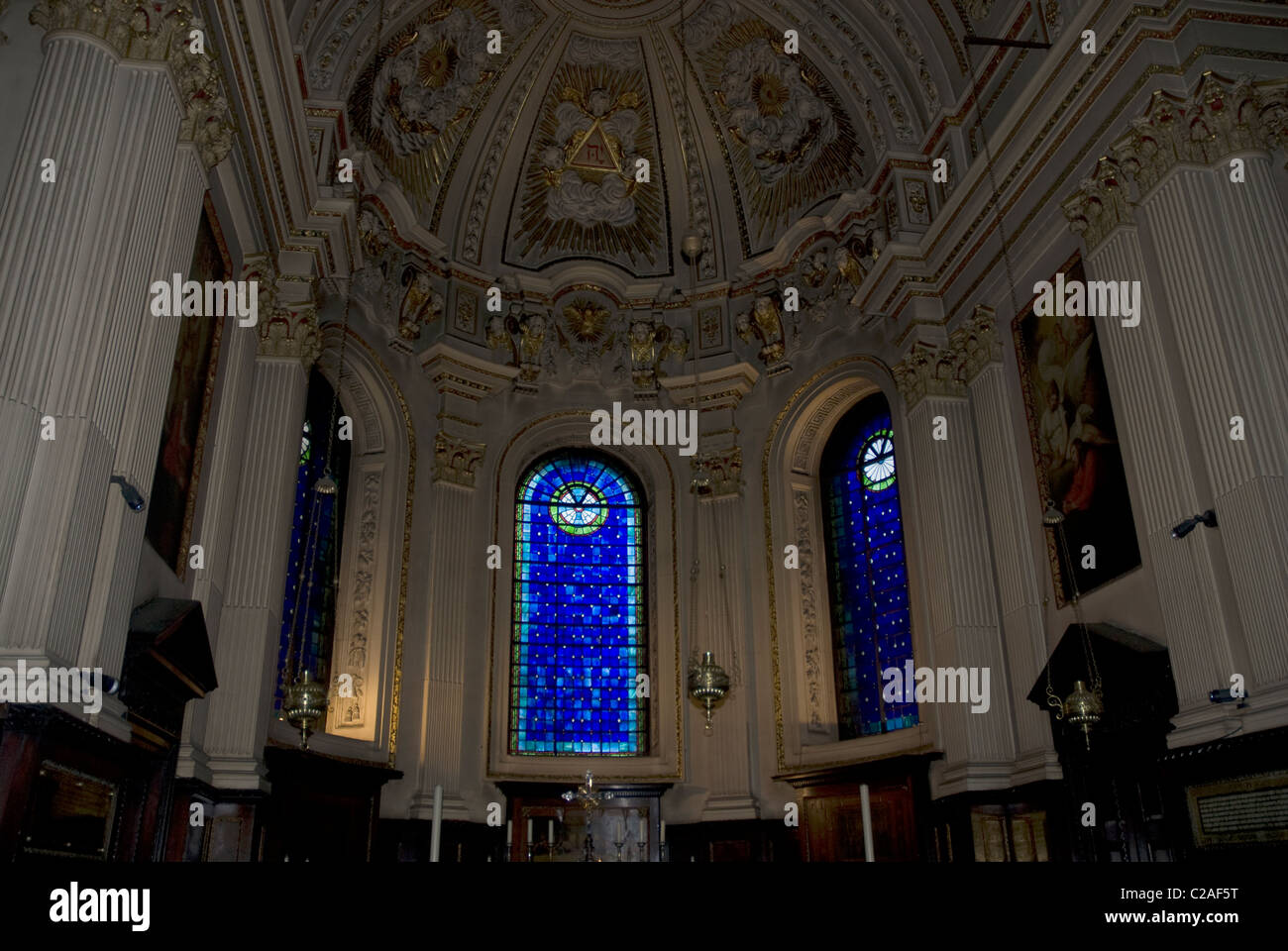 St Mary le Strand Church The Strand, London England UK Stock Photo - Alamy