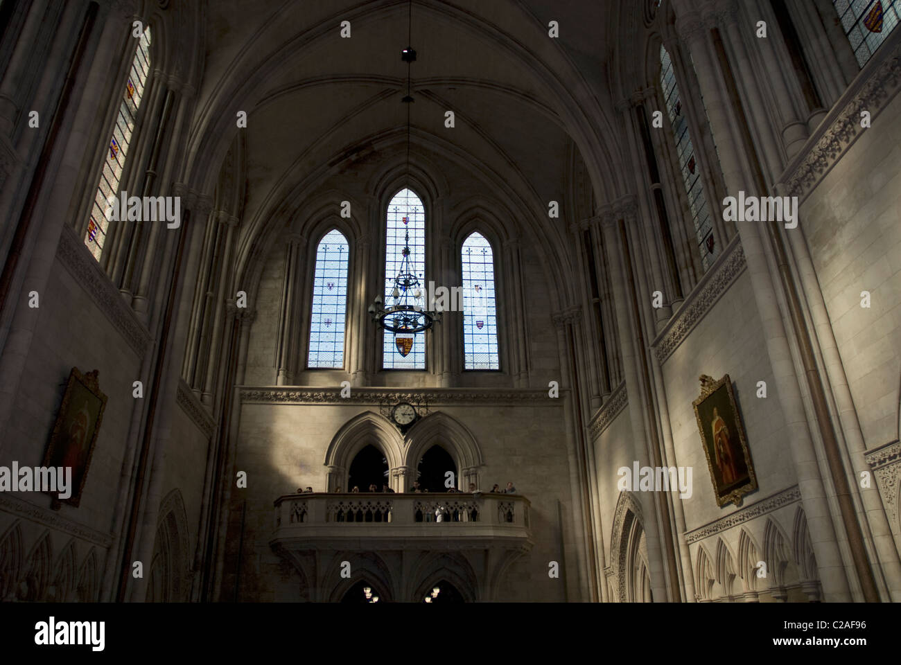 Royal Courts Of Justice London Interior High Resolution Stock ...