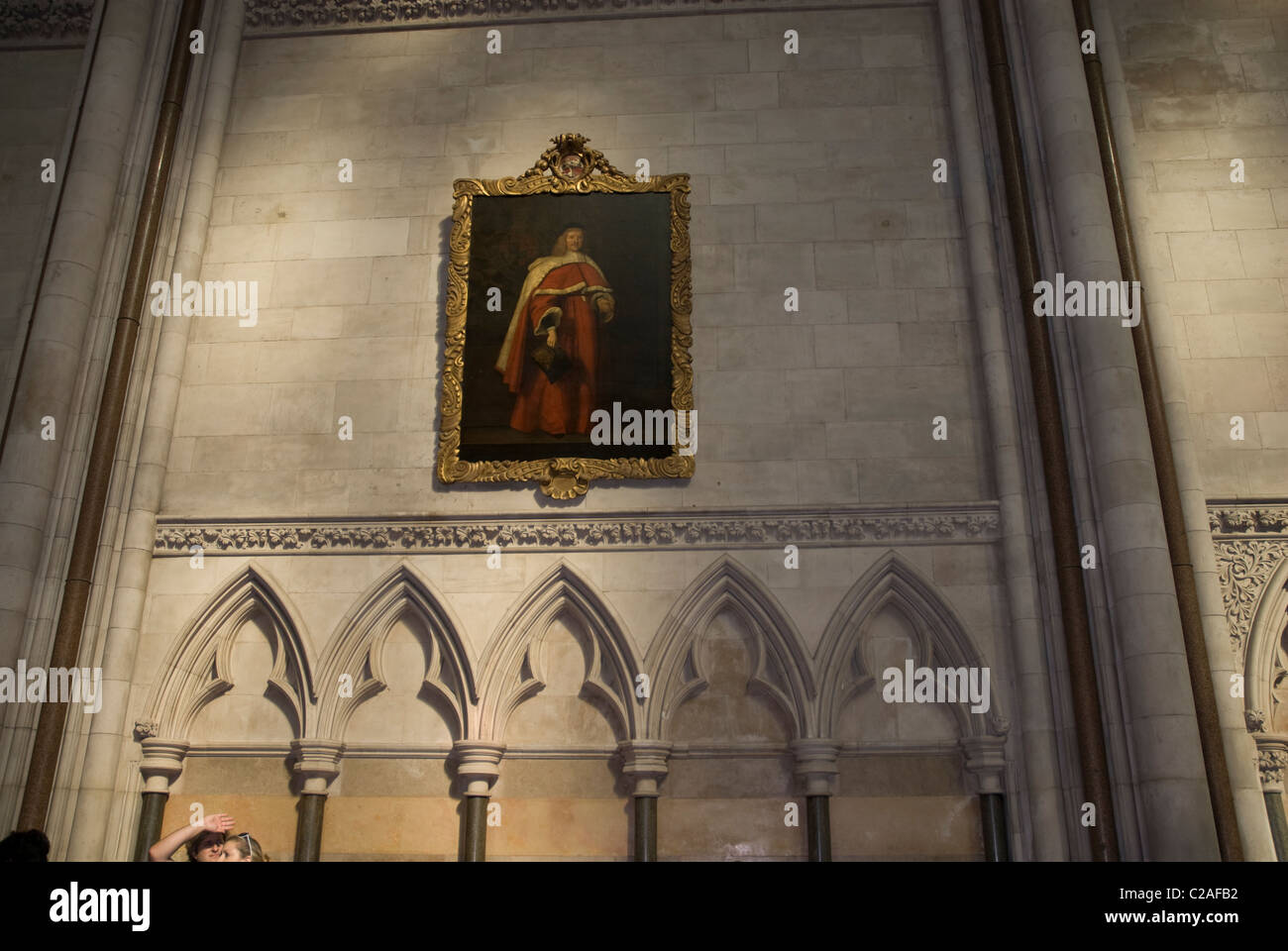 Royal high court london interior hi-res stock photography and images ...
