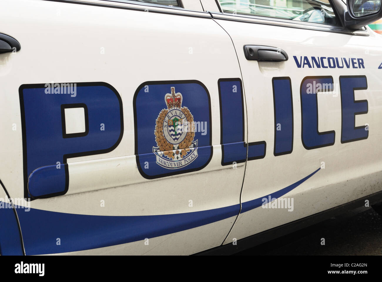 Vancouver police car hi-res stock photography and images - Alamy
