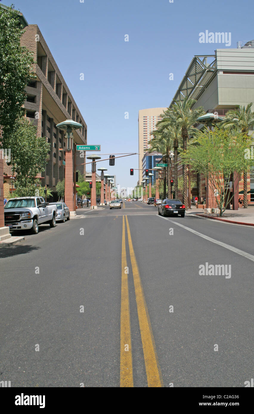 Convention Center at Adams Street downtown Phoenix Arizona Stock Photo ...