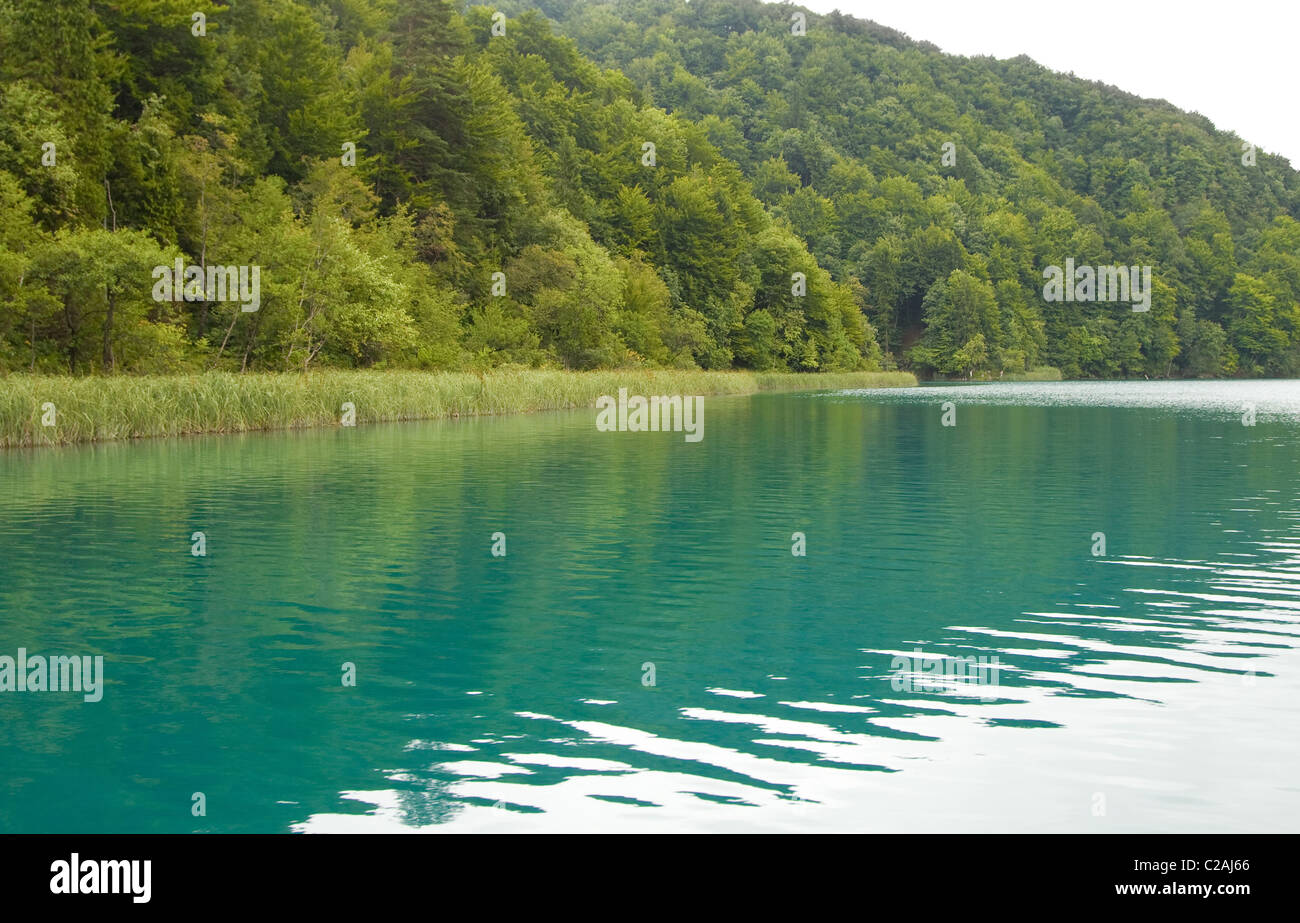 Landscape of a beautiful lake Stock Photo - Alamy