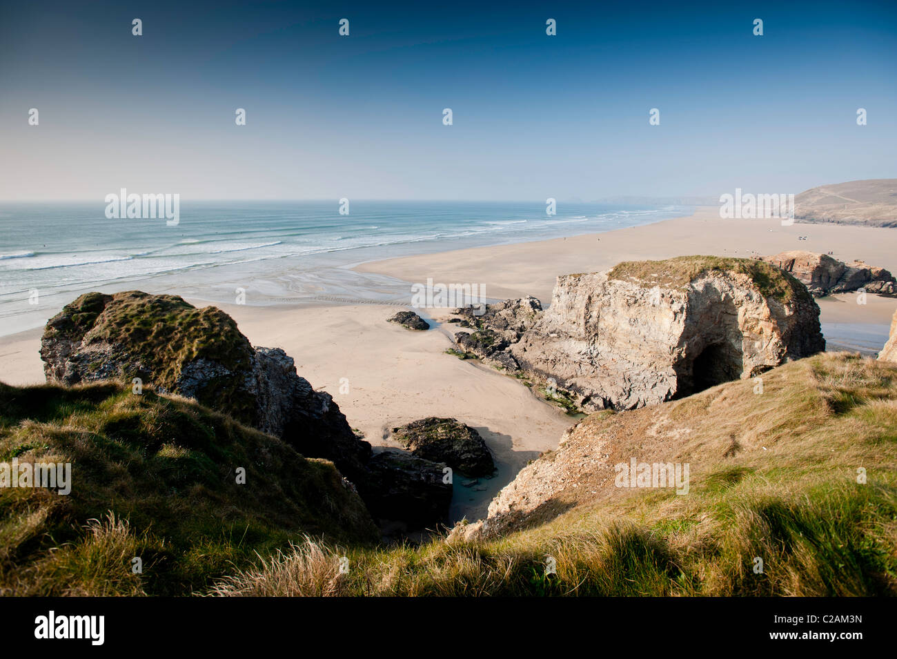 Perranporth hi-res stock photography and images - Alamy