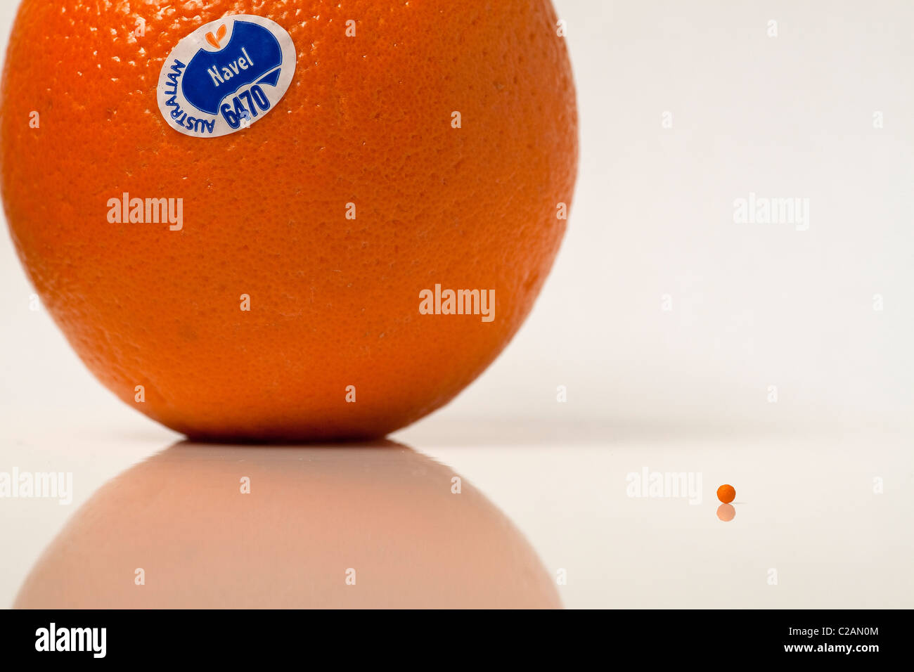 Size comparison food hi-res stock photography and images - Alamy