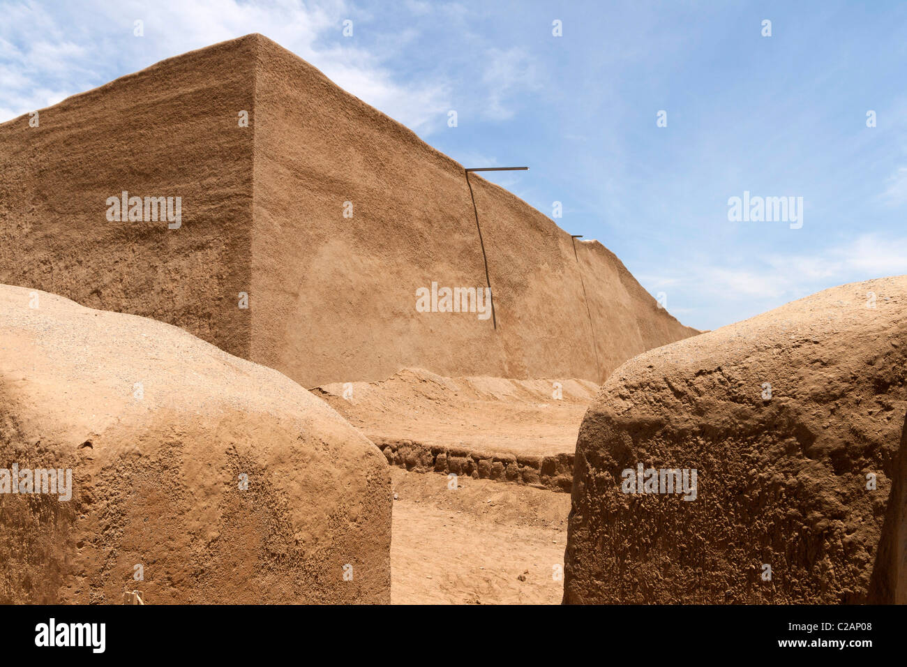 Chan Chan Unesco world heritage site, near Trujillo, Peru Stock Photo ...