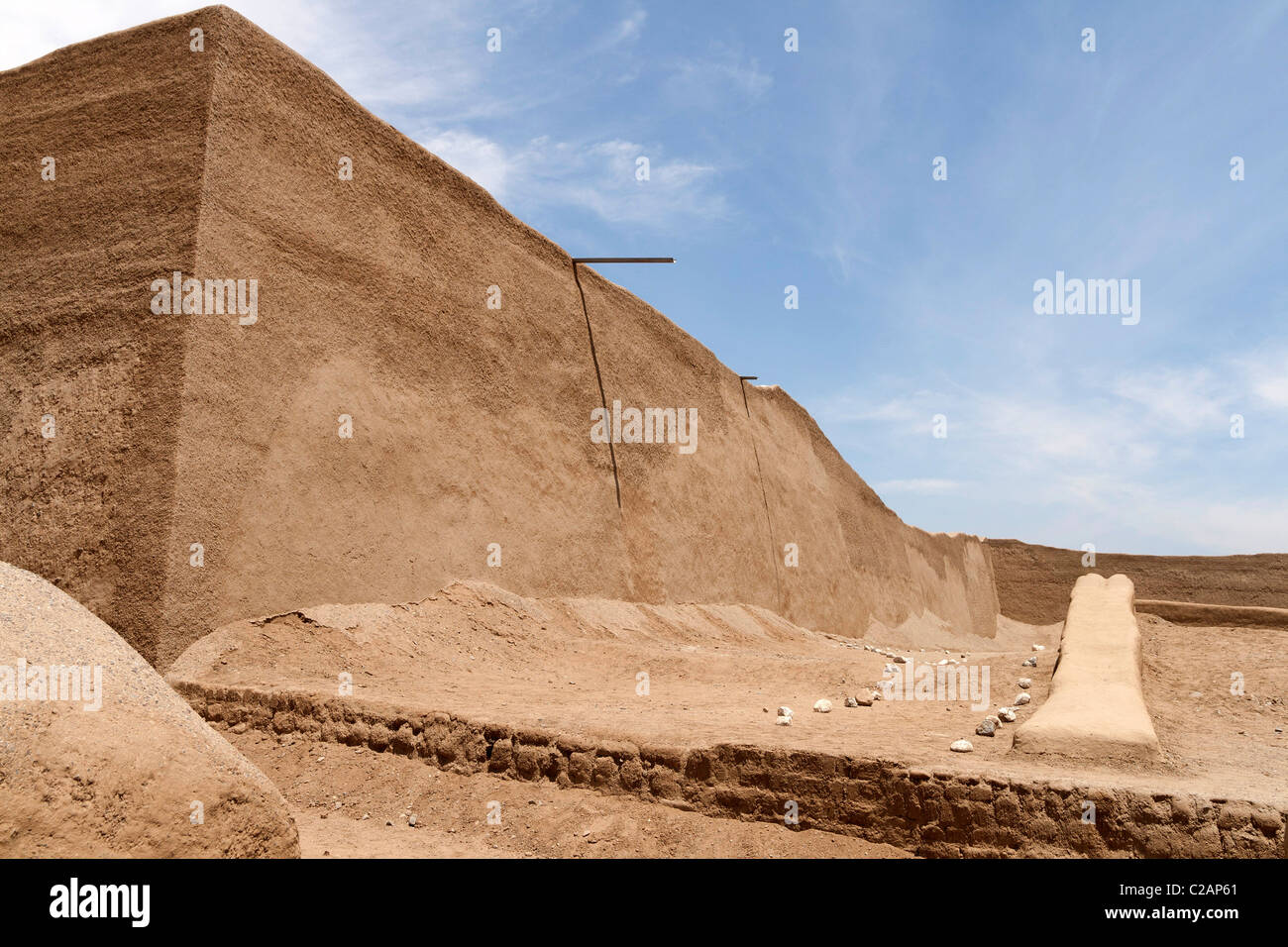 Chan Chan Unesco world heritage site, near Trujillo, Peru Stock Photo ...