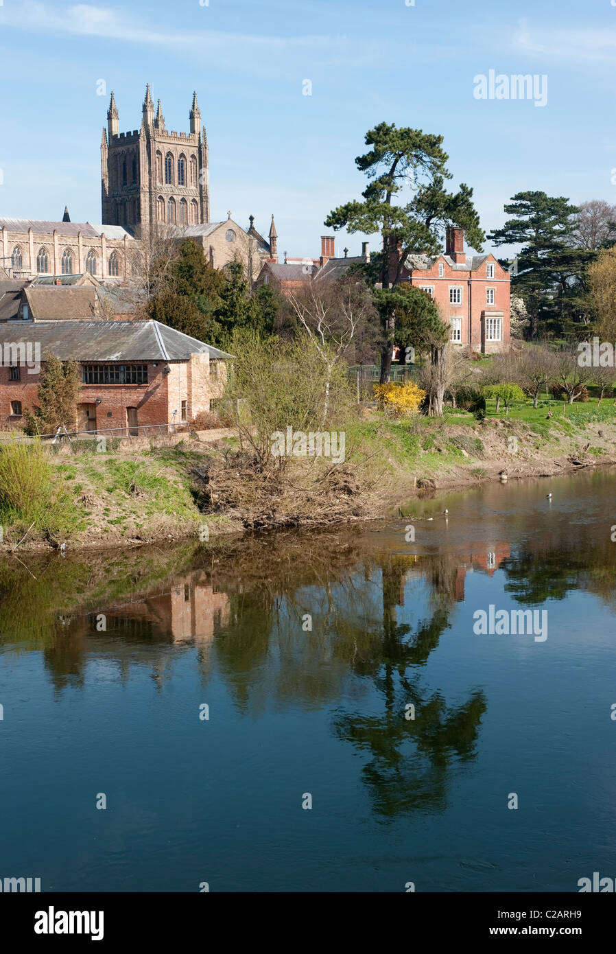 Reflections in the river wye hi-res stock photography and images - Alamy