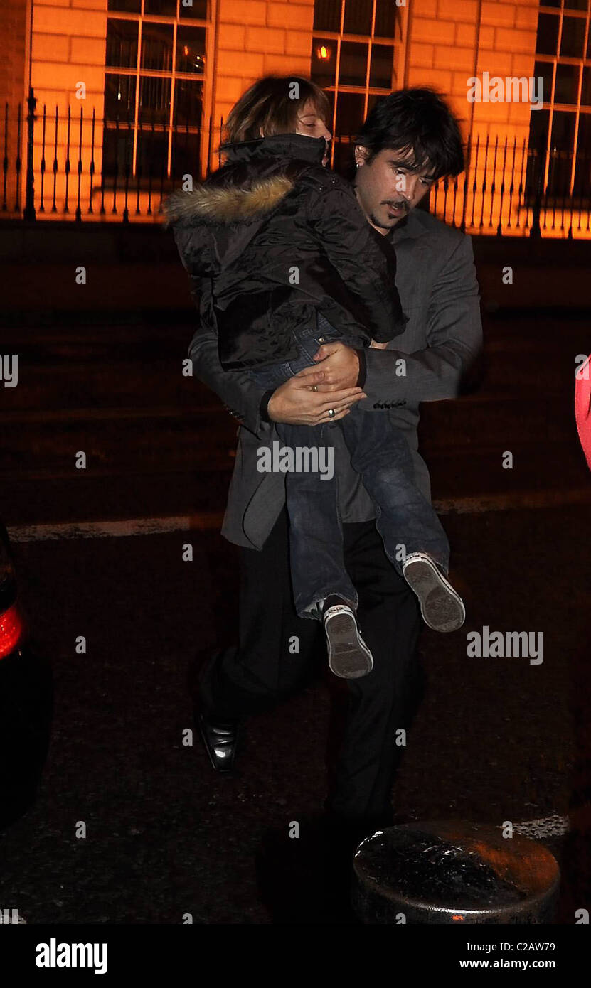 Colin Farrell, James Farrell The wedding reception of Eamon Farrell ...