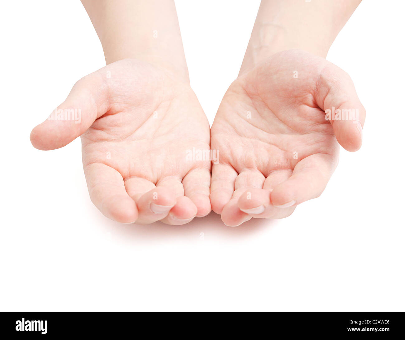 Helping hands Cut Out Stock Images & Pictures - Alamy