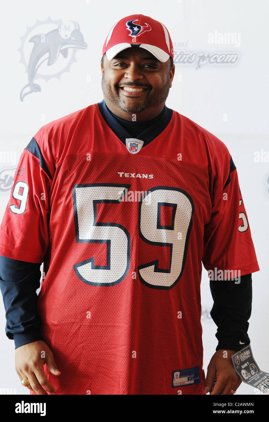 Roland Martin Orange Carpet prior to the Miami Dolphins vs Houston ...