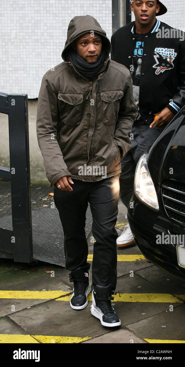 Jonathan Gill aka JB of JLS outside the ITV studios London, England ...
