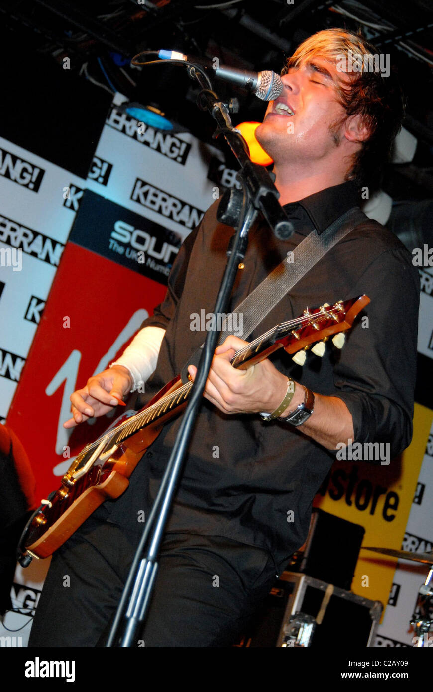 Charlie Simpson Fightstar performing live at Kerrang! Day of Rock ...