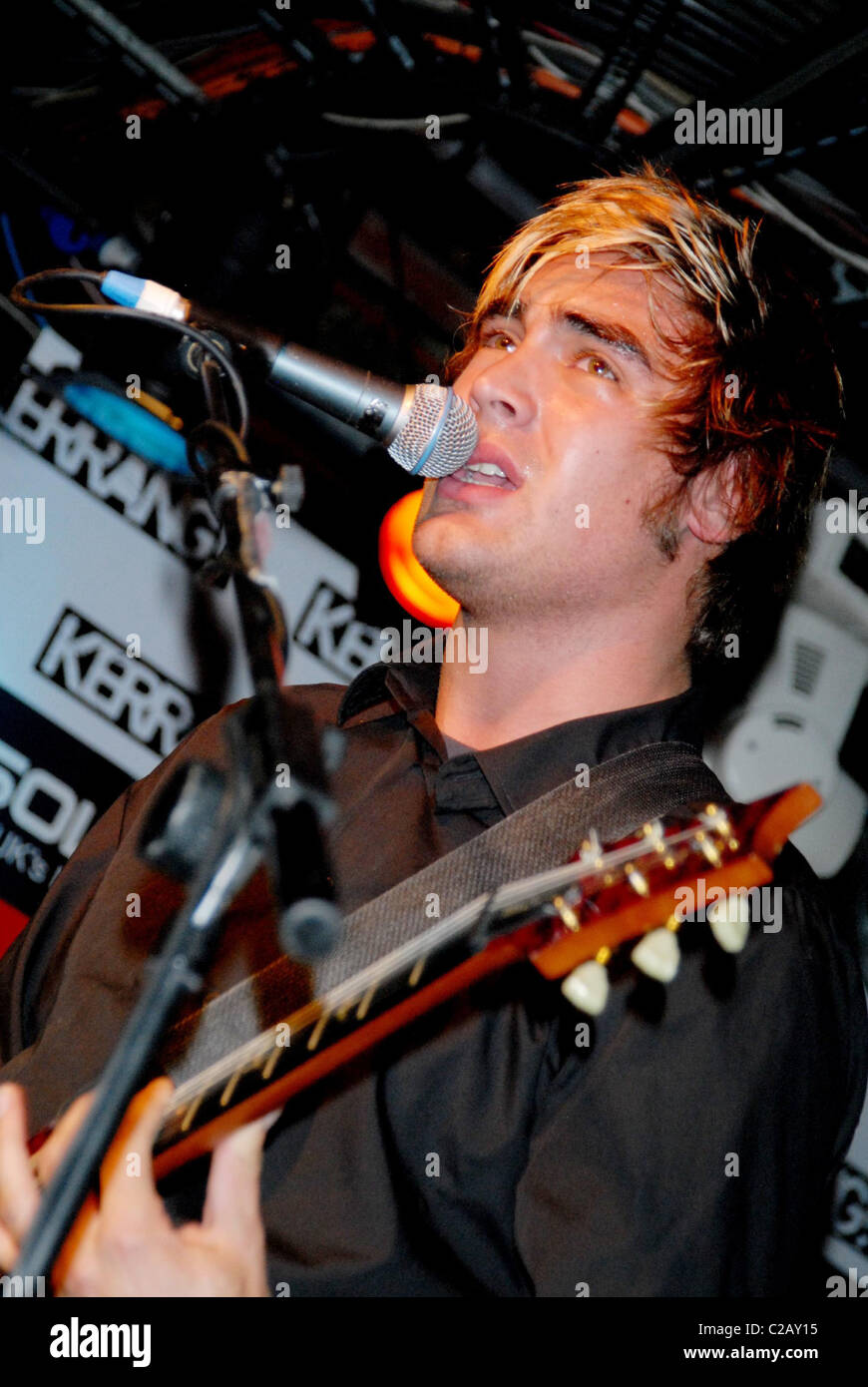 Charlie Simpson Fightstar performing live at Kerrang! Day of Rock ...