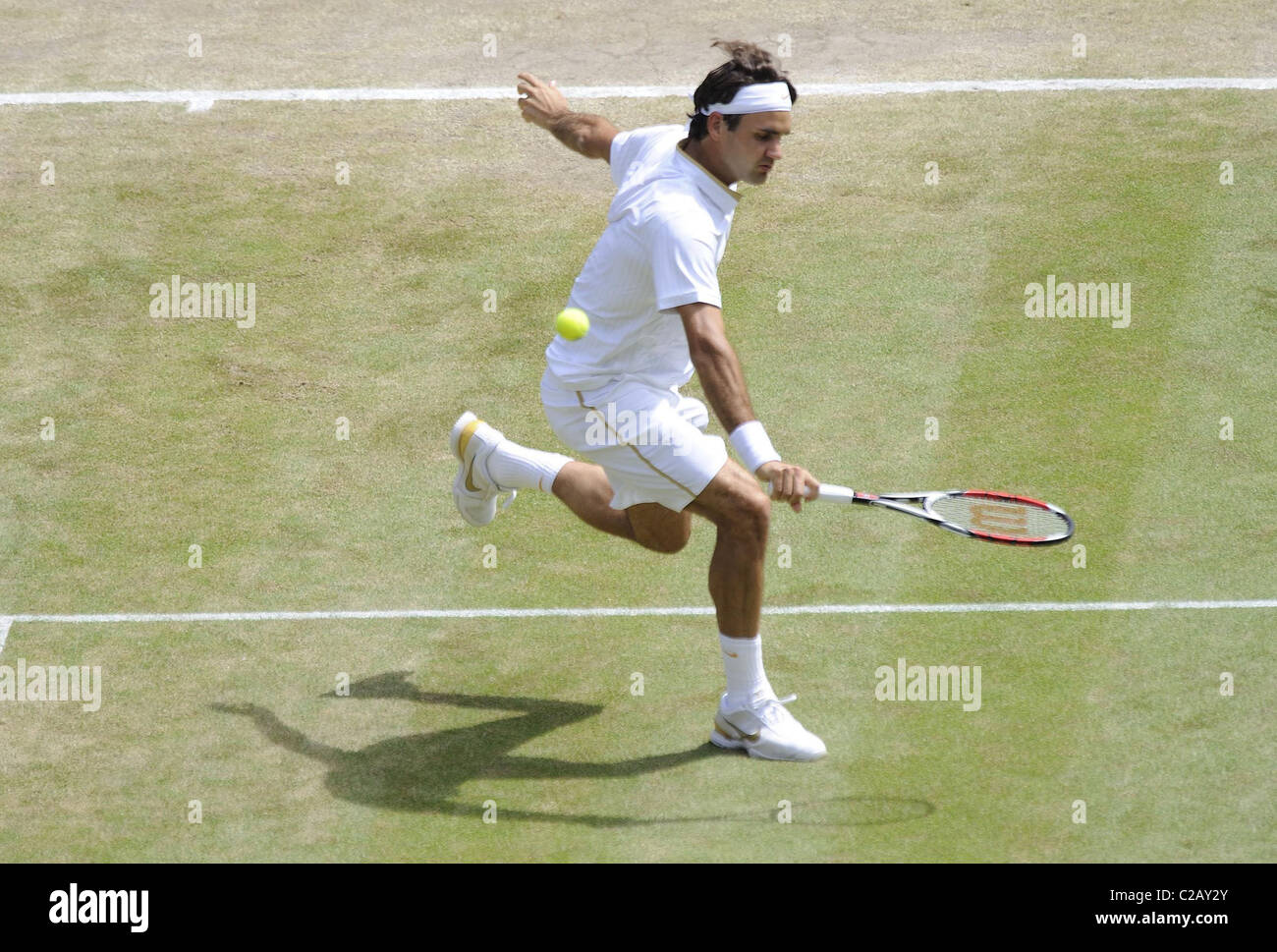 Roger Federer 2009 Wimbledon Tennis Championships - Men's Single Final ...
