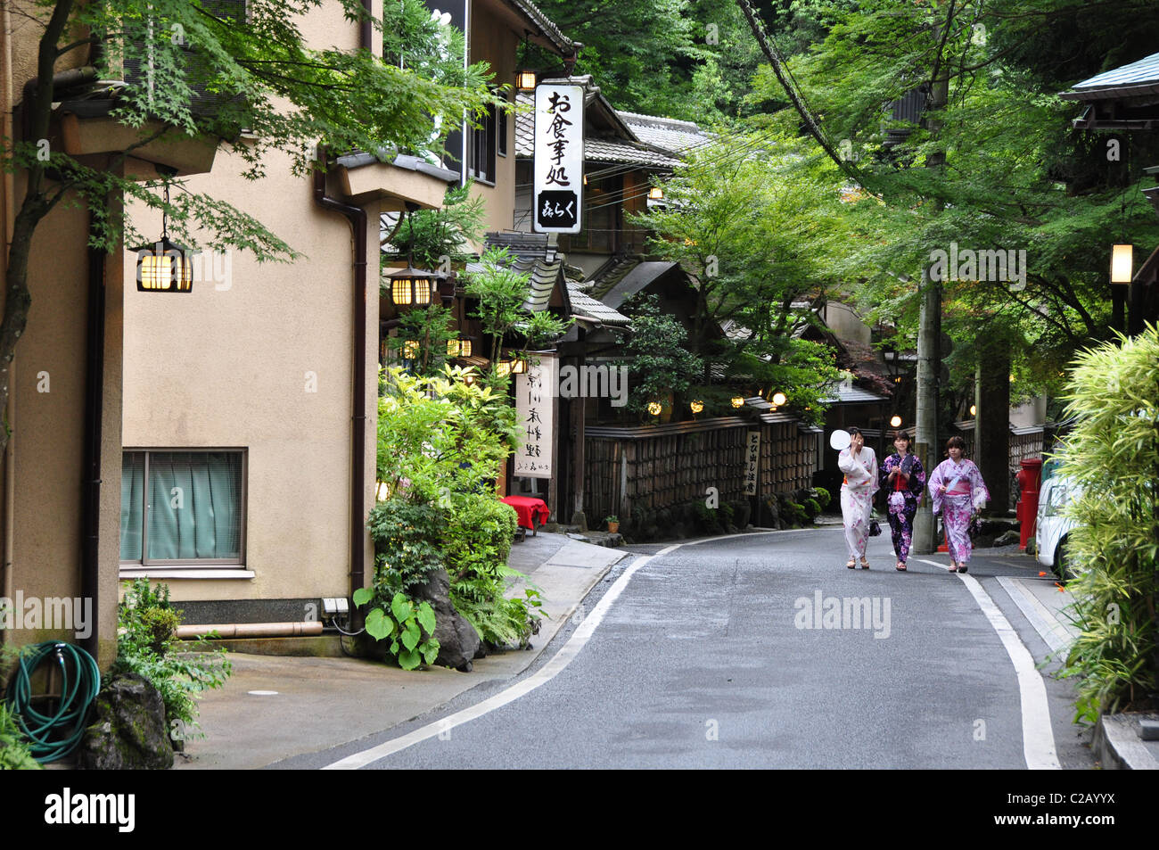 Kibune in Kyoto, Japan Stock Photo - Alamy