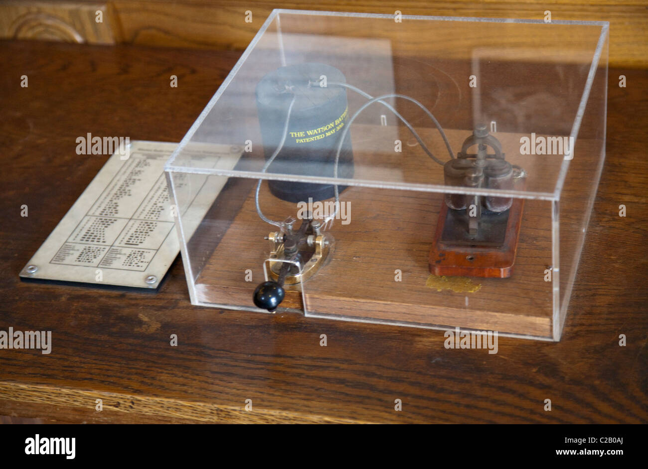 Morse code machine hi-res stock photography and images - Alamy