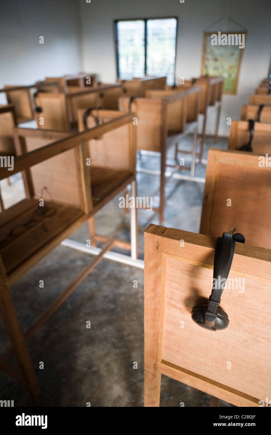 Language lab headphones hi-res stock photography and images - Alamy