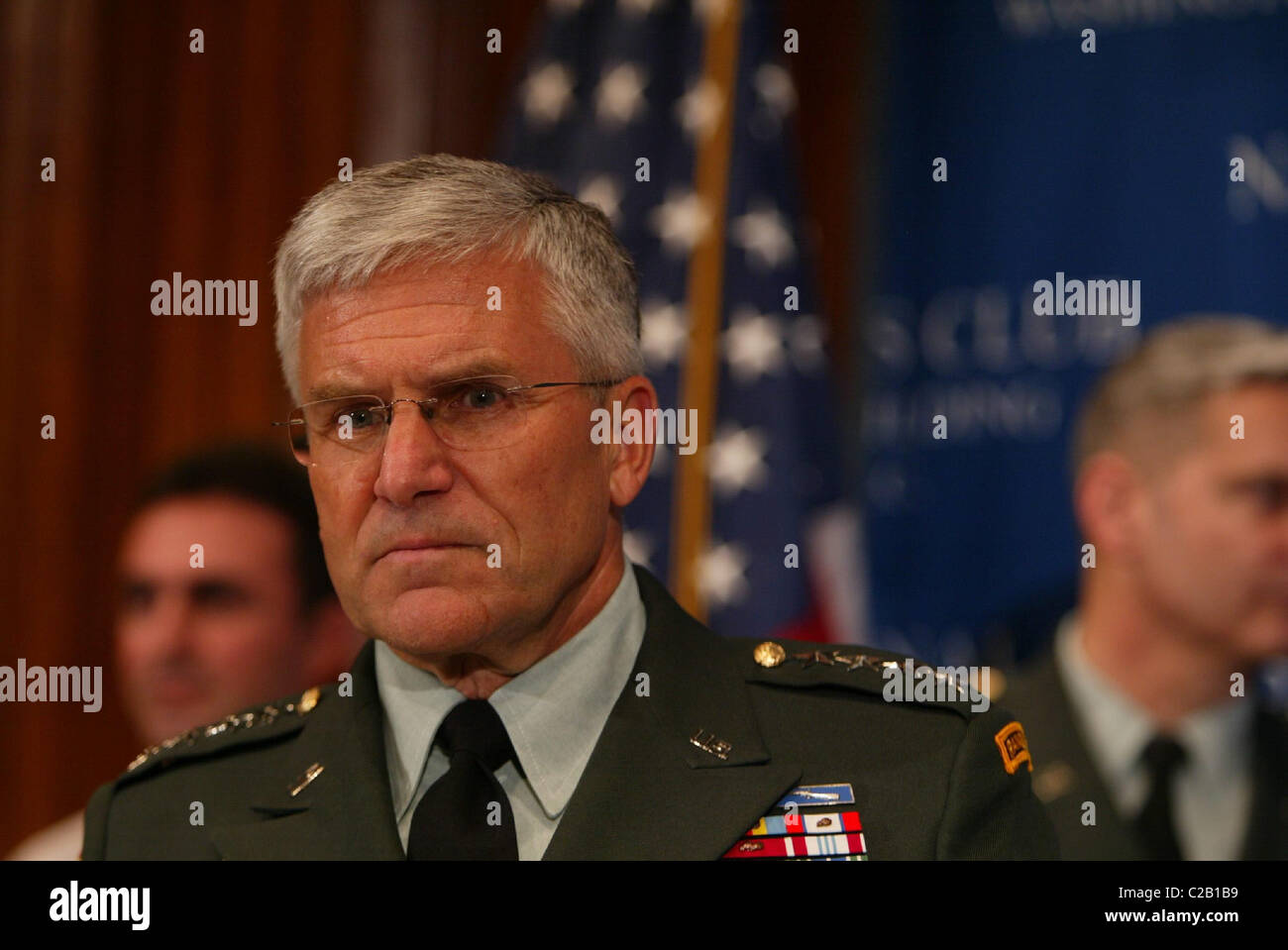 General George Casey addresses a luncheon at the National Press Club ...