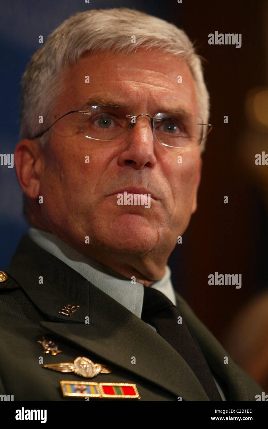 General George Casey addresses a luncheon at the National Press Club ...