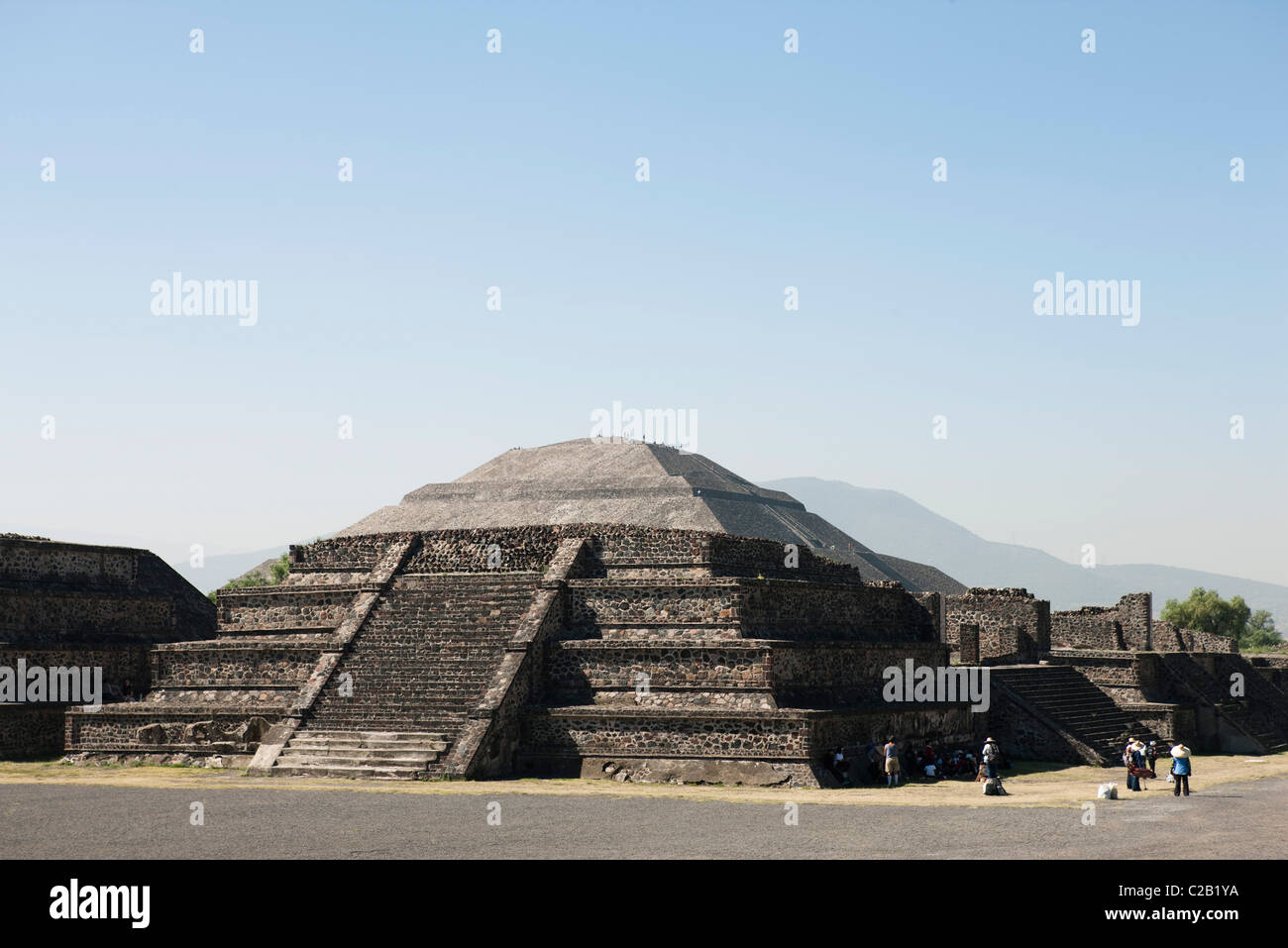Quetzalcoatl pyramid in teotihuacan hi-res stock photography and images - Alamy
