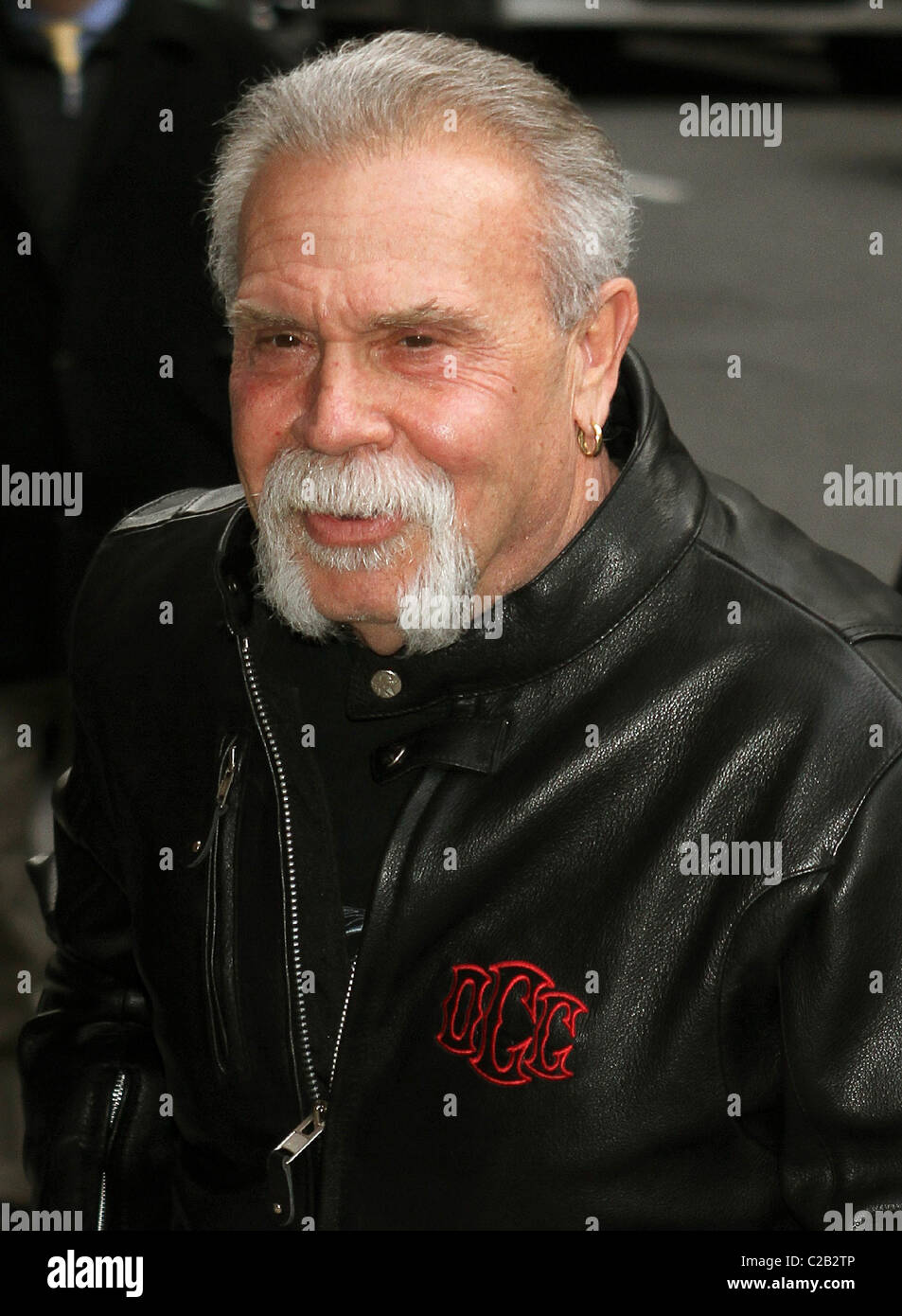 Paul Teutul Snr, outside the Ed Sullivan Theater for the 'Late Show ...