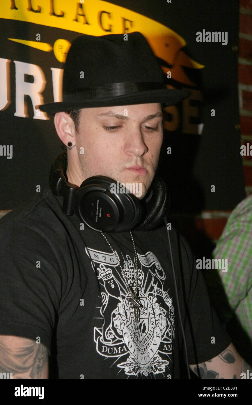 Good Charlotte lead vocalist Joel Madden Dj's at The Village Pour house ...