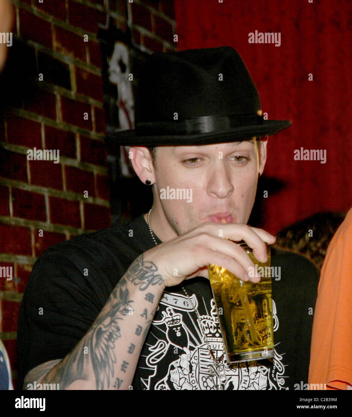 Good Charlotte lead vocalist Joel Madden Dj's at The Village Pour house ...