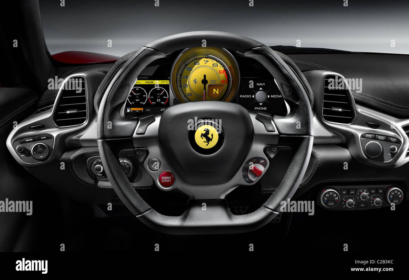 FERRARI 458 Italia unveiled at the Frankfurt Motor Show Frankfurt ...