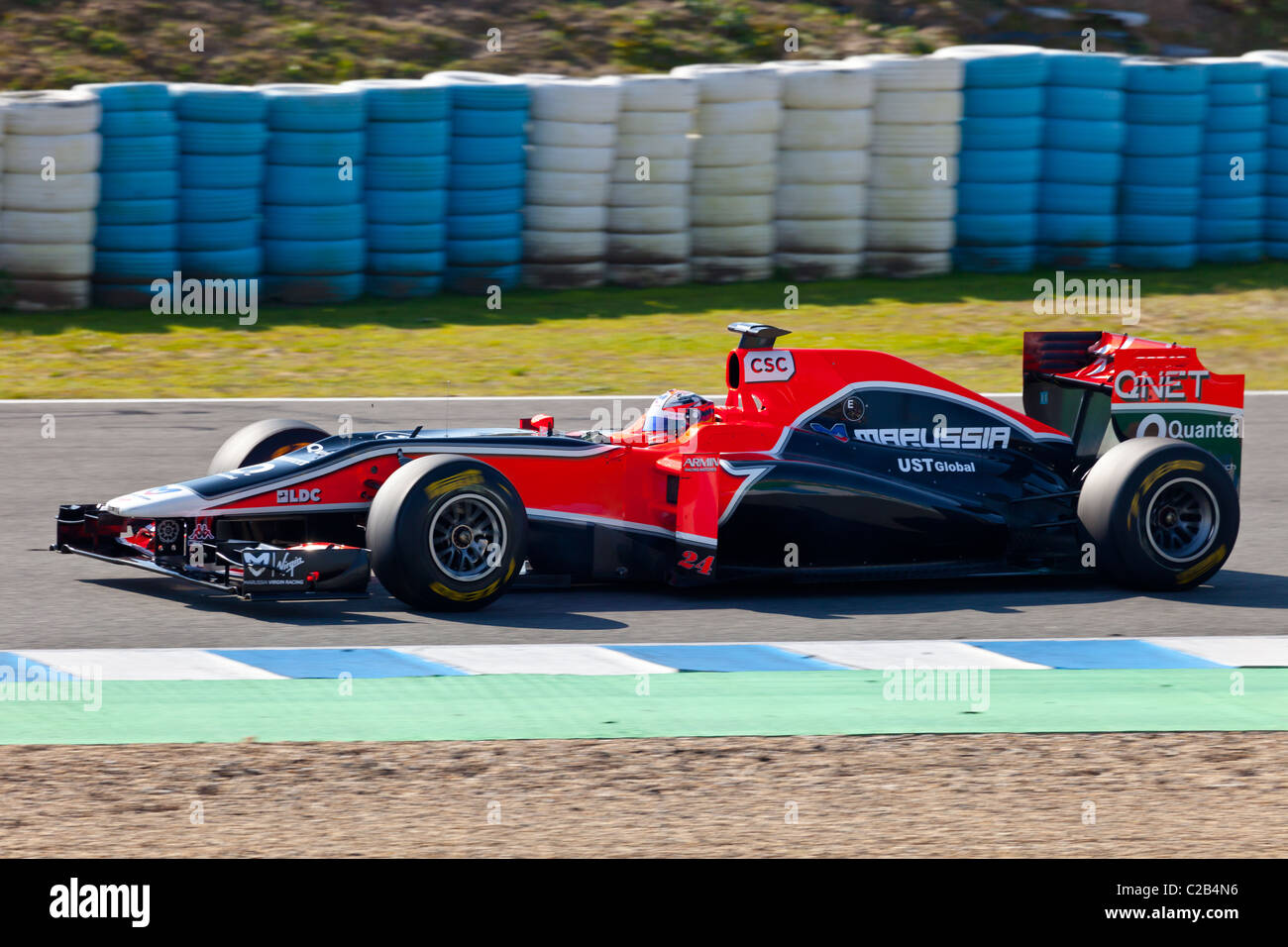Team virgin f1 timo glock hi-res stock photography and images - Alamy