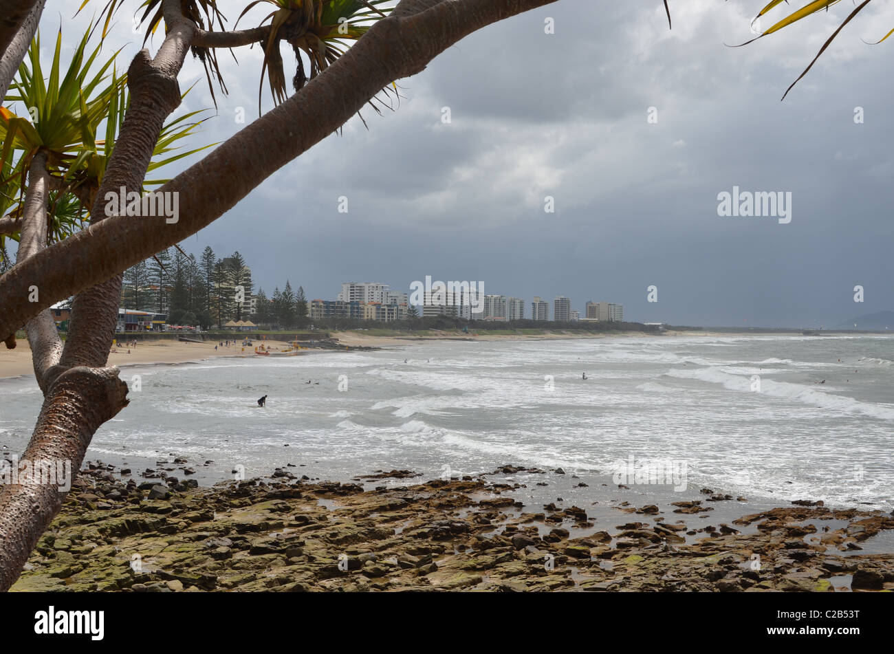 Alexander Headlands - Sunshine Coast, Queensland, Australia Stock Photo ...