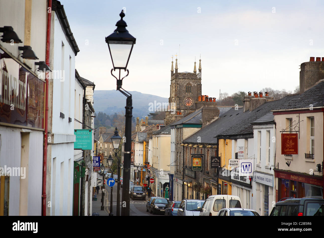 Tavistock in Devon, UK Stock Photo - Alamy