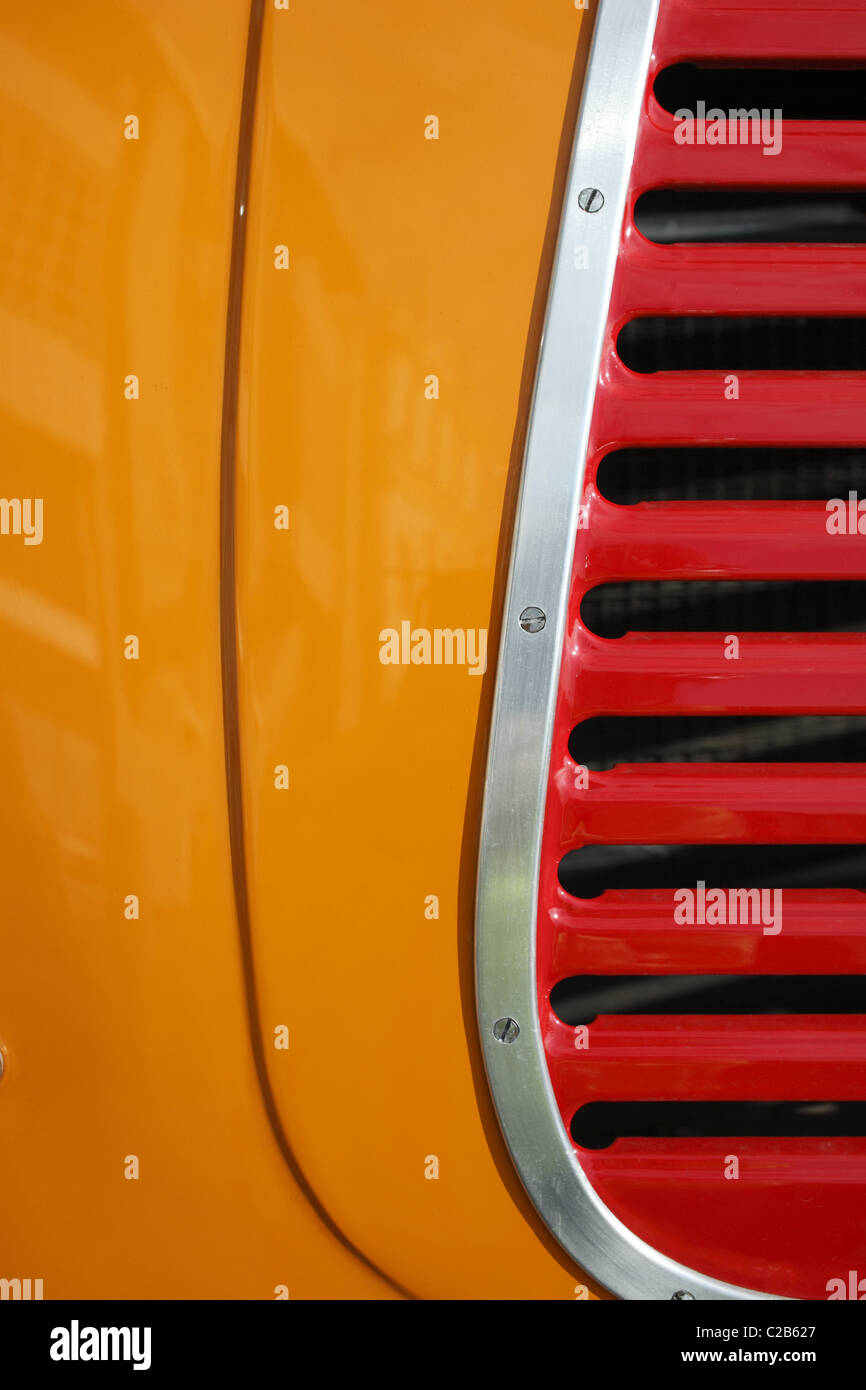 1950s Morris Commercial van radiator grill Stock Photo - Alamy