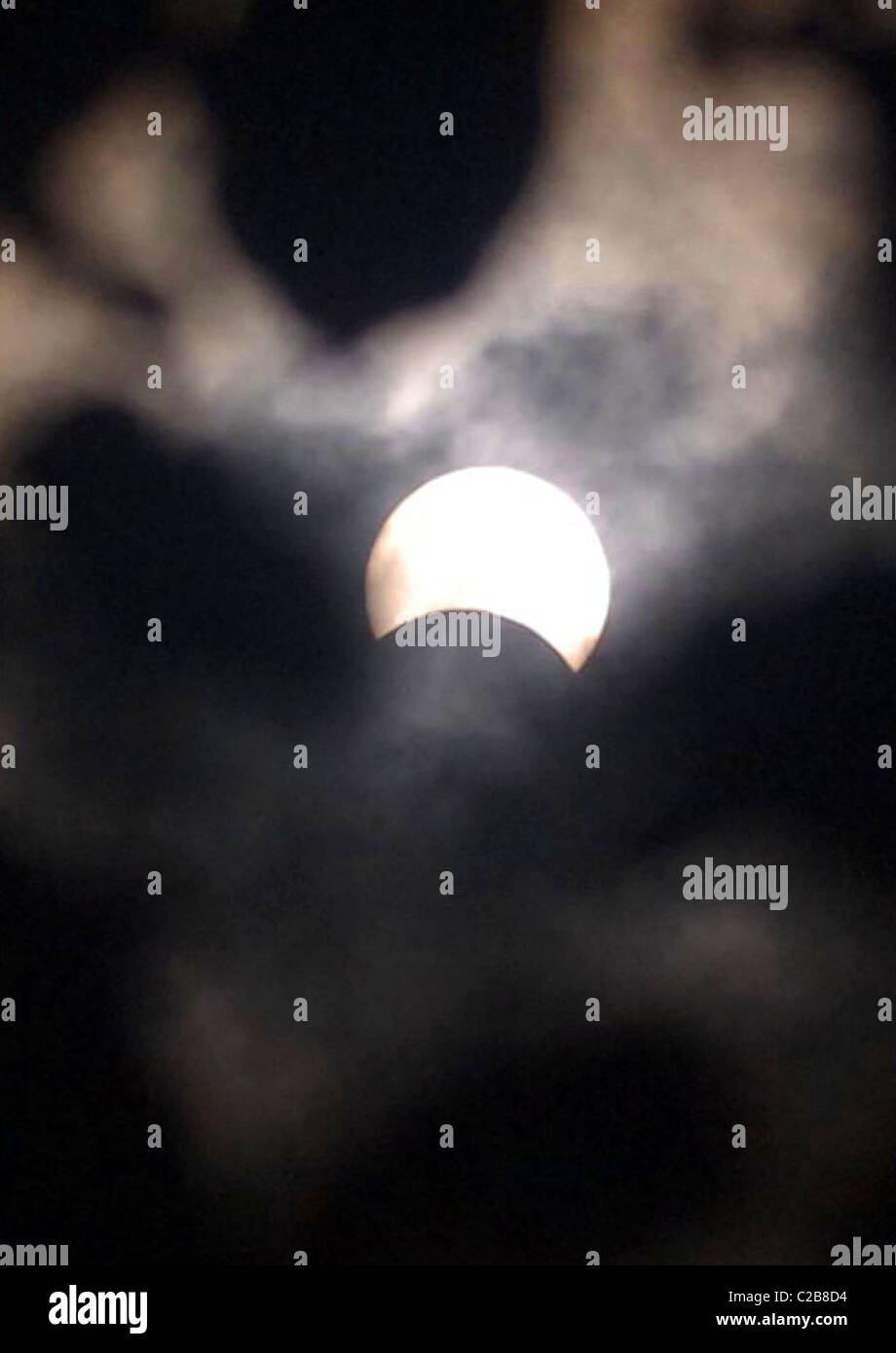 Solar eclipse is seen in Haikou, capital of south China's Hainan ...