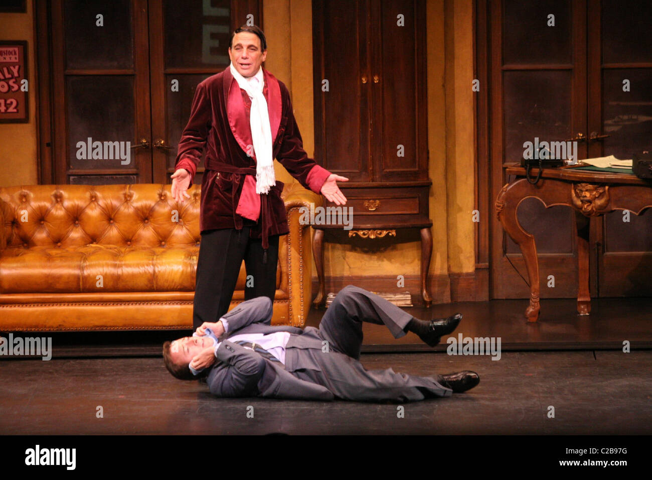 Tony Danza and Larry Raben Tony Danza starring in the Mel Brooks ...