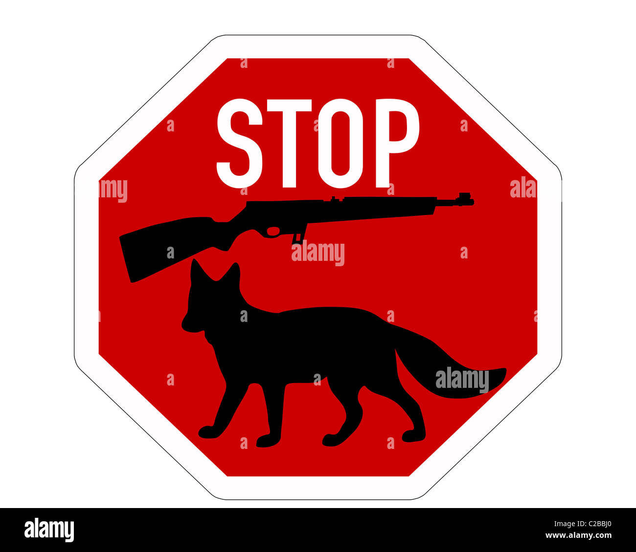 Stop shoot fox Stock Photo - Alamy