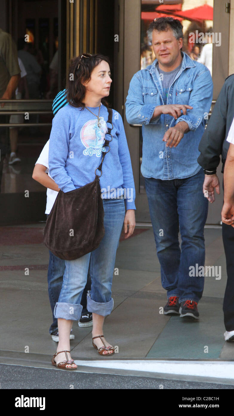 Jane Adams was spotted shopping with her family at the Grove in ...