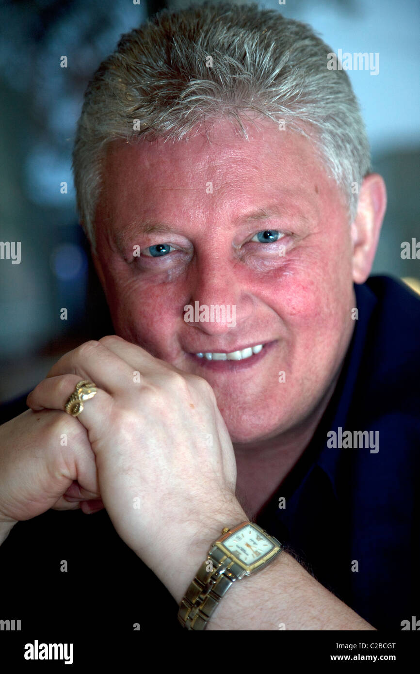 Comedian and BBC radio personality Sean Styles, Liverpool Stock Photo ...